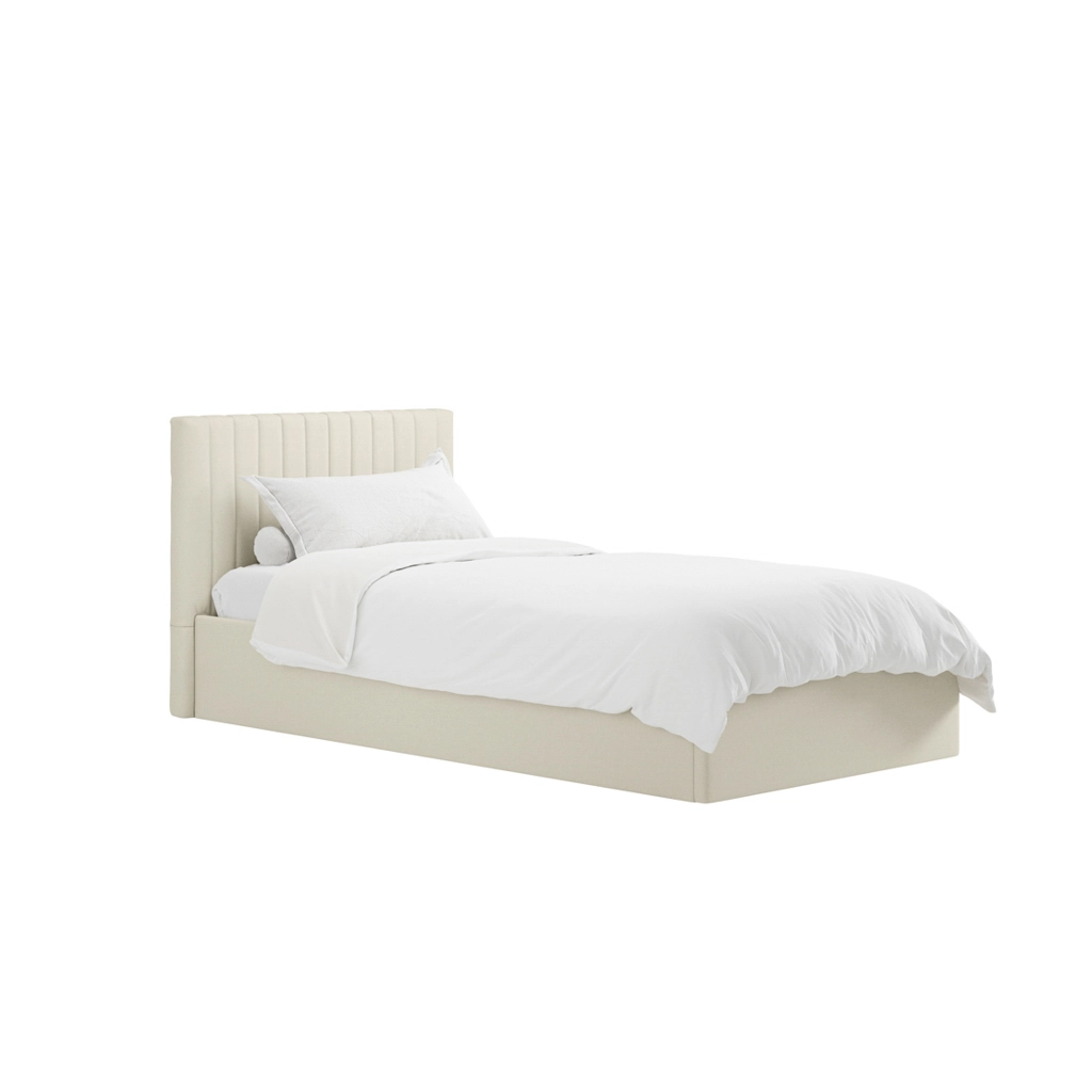 Berlin Milk Single Bed - LPD