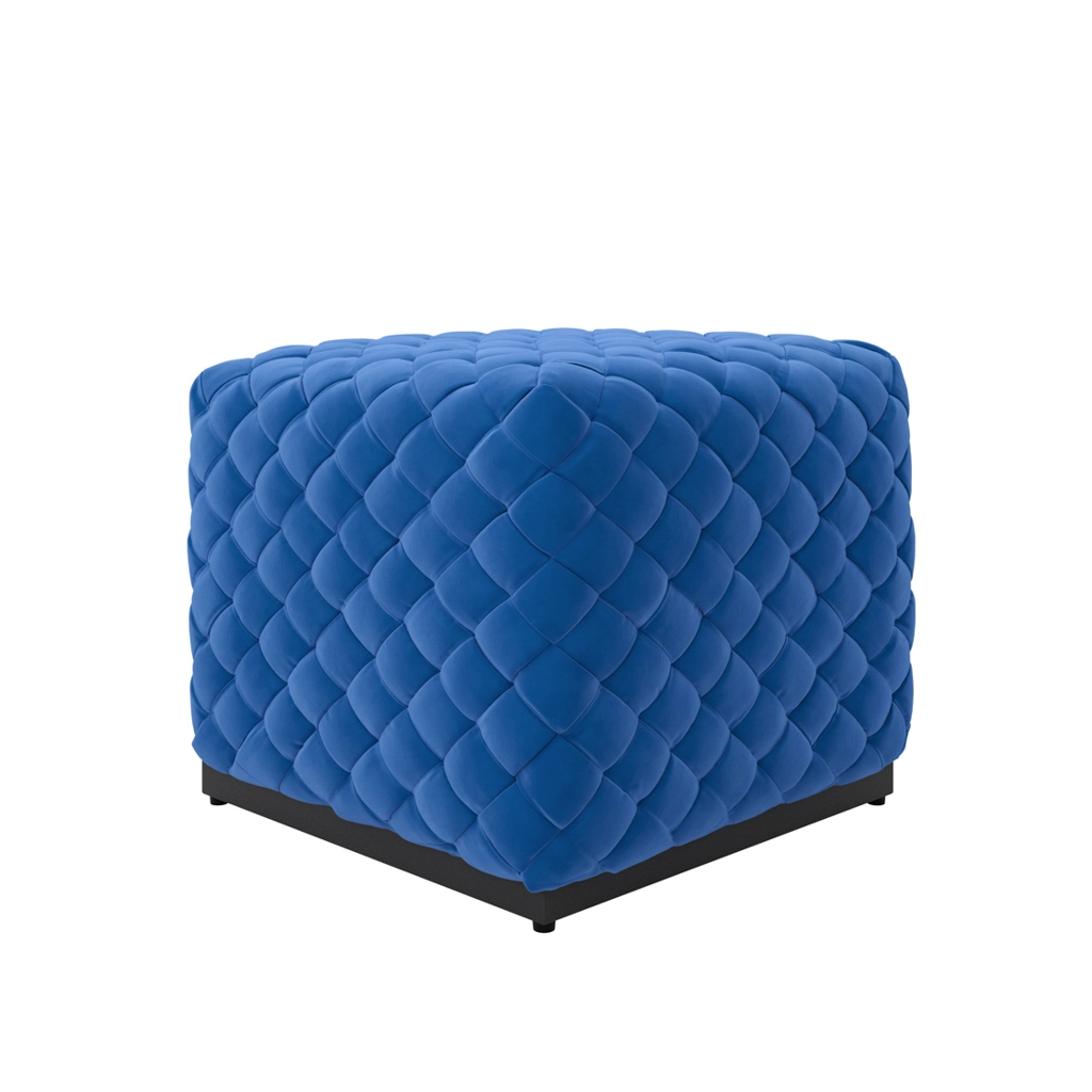 Colline Small Cobalt Pouffe - LPD