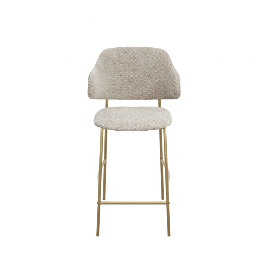 Dorchester Wheat and Gold Counter Stool - LPD