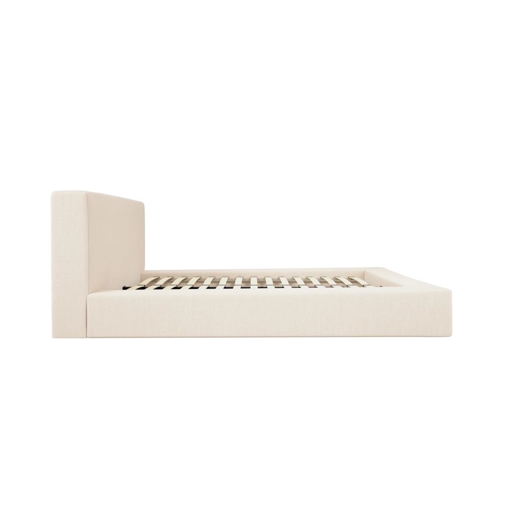 Soho White Clay Double Bed - LPD